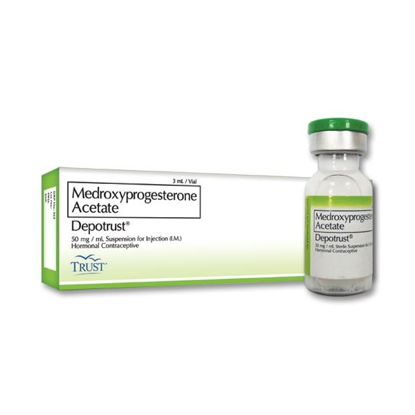 DEPOTRUST Medroxyprogesterone Acetate 50mg / mL Suspension for IM ...